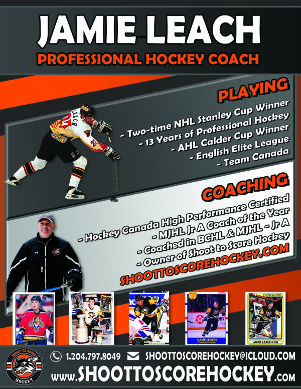 Jamie Leach - Shoot to Score Hockey