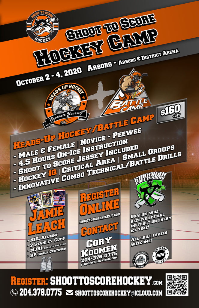 Arborg, MB - Shoot to Score Hockey