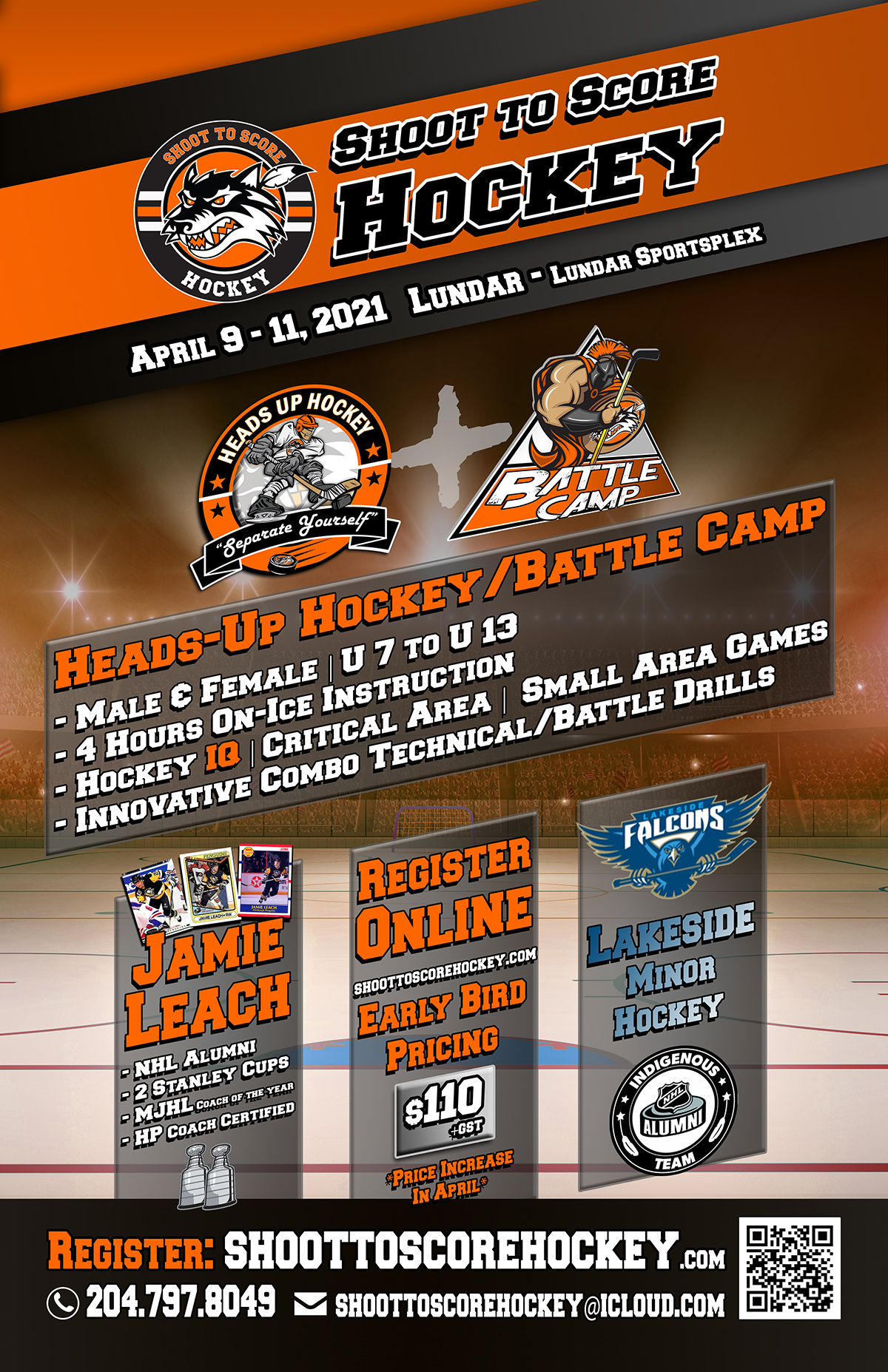 Lundar, MB - Shoot to Score Hockey